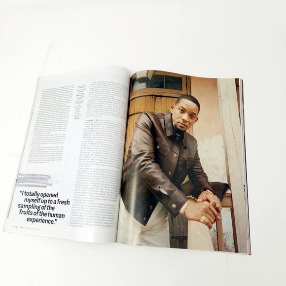 Other | Gq Mens Magazine November 221 Will Smith Inked Ta | Poshmark